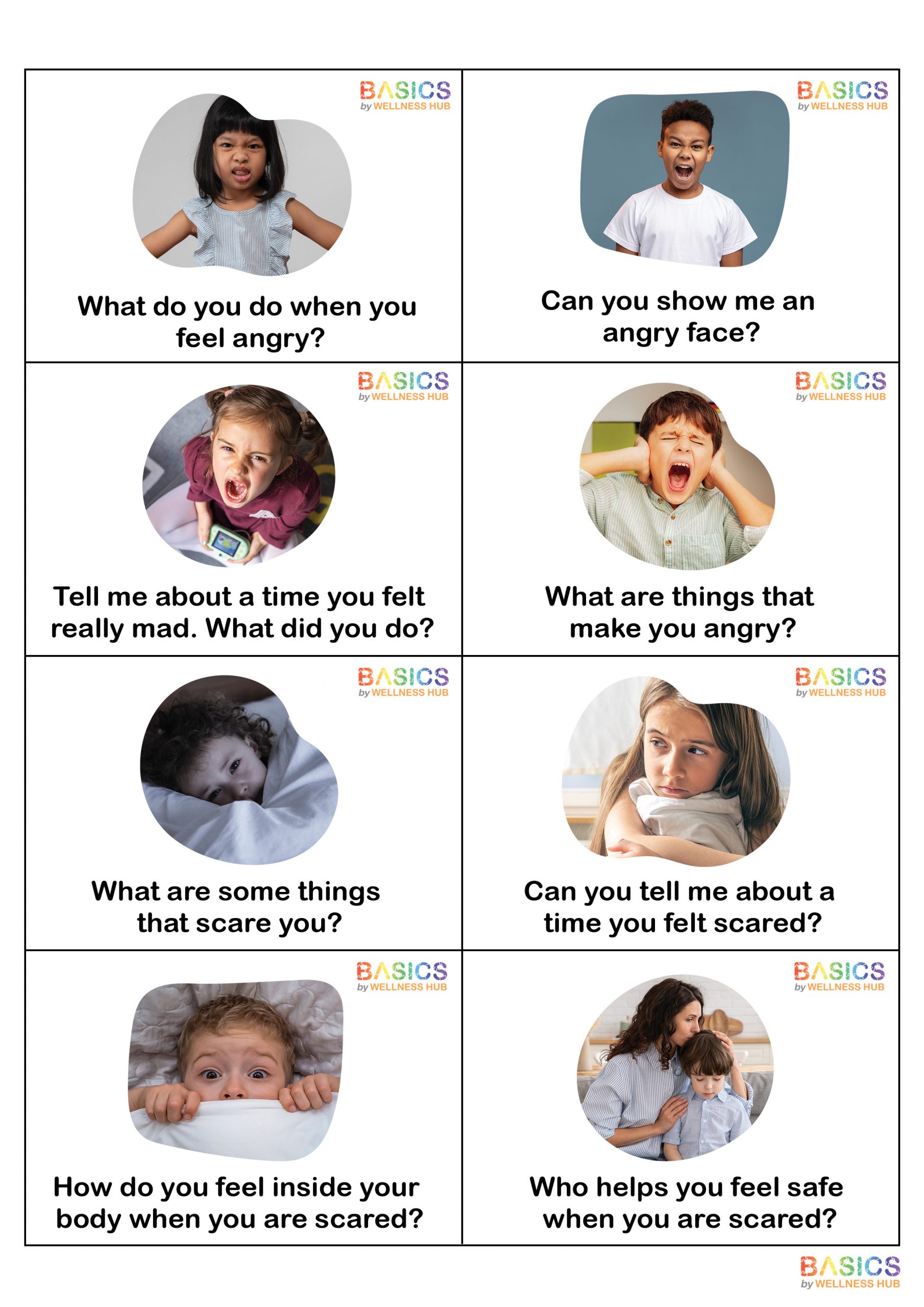 150+ Printable Conversation Cards for Parents and Kids to Learn