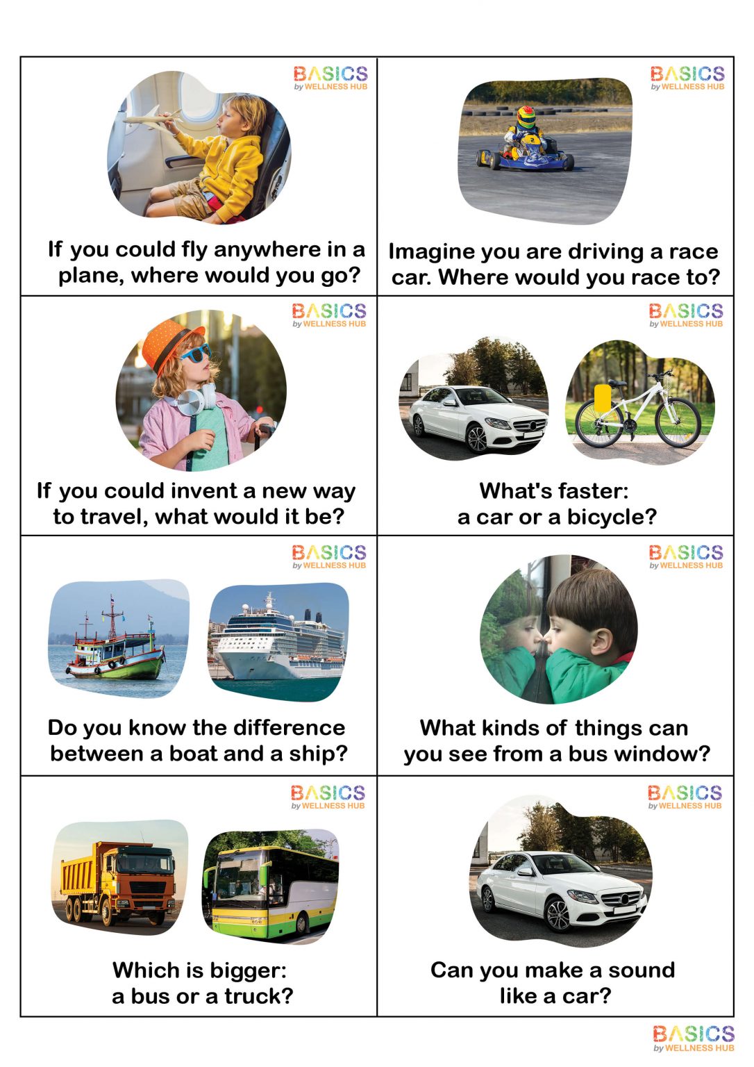 150+ Printable Conversation Cards for Parents and Kids to Learn