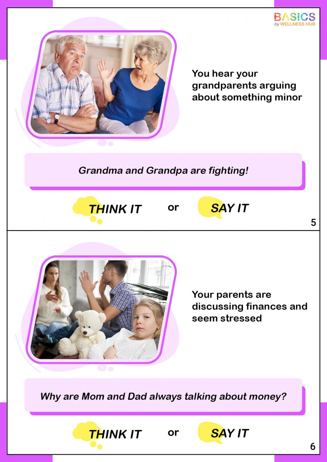 200+ Think It or Say It Printables for Kids - Wellness Hub