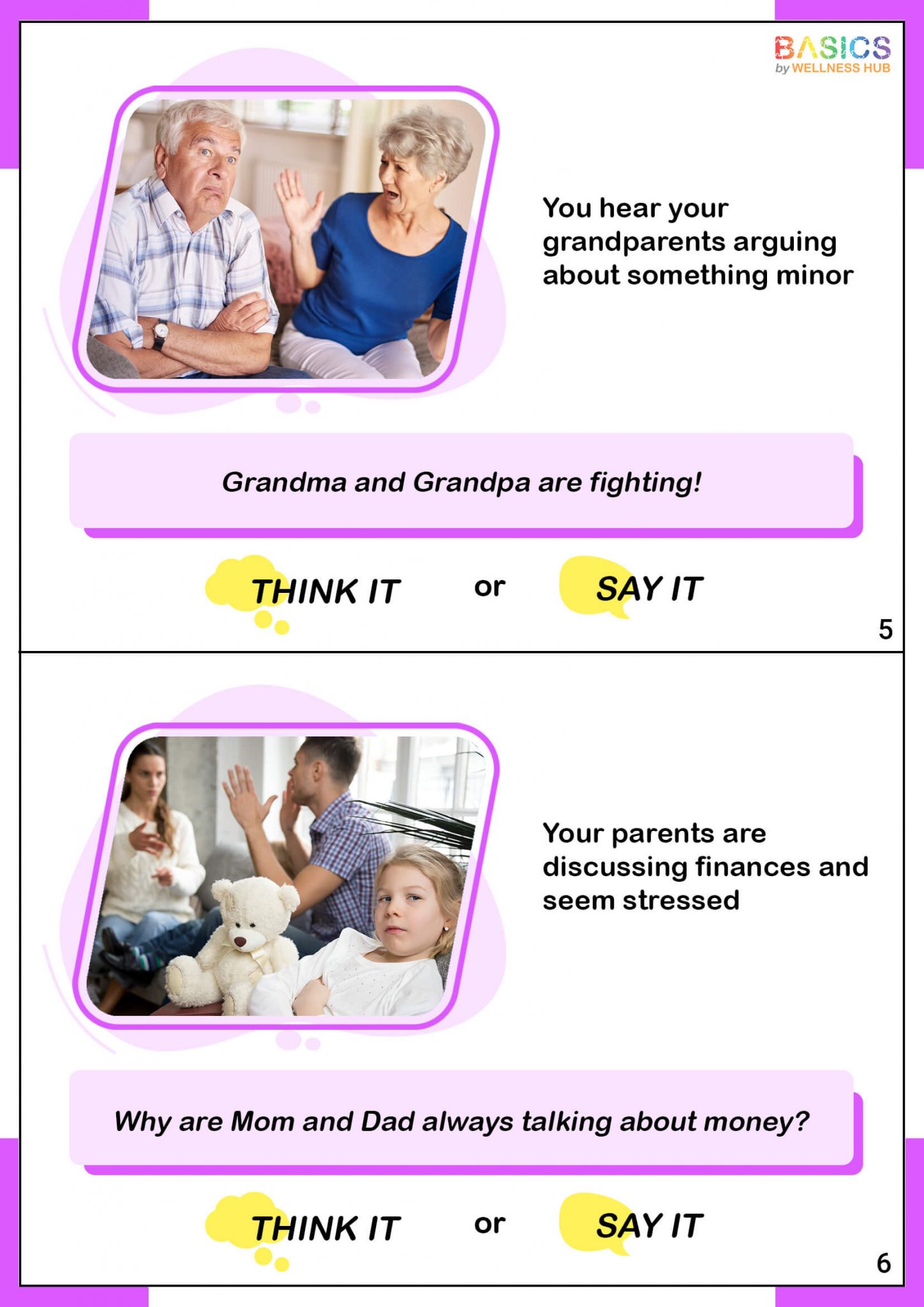 200+ Think It or Say It Printables for Kids - Wellness Hub