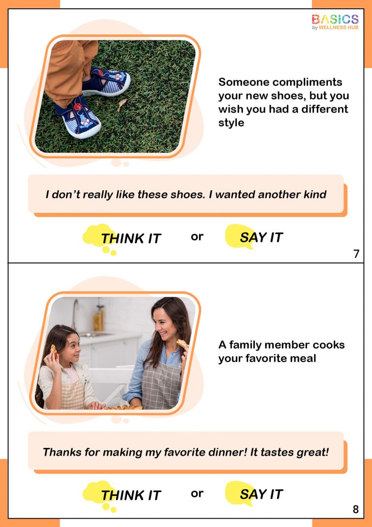 200+ Think It or Say It Printables for Kids - Wellness Hub